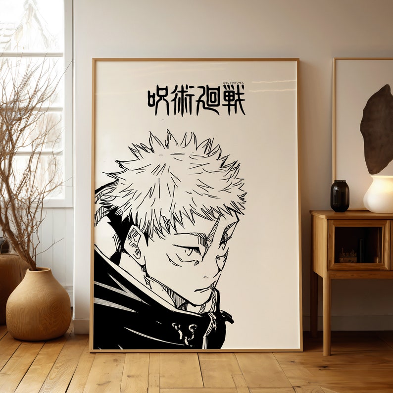 Jujutsu Kaisen Posters 8 Pack, Jujutsukaisen Anime Art Anime Wall Print ...