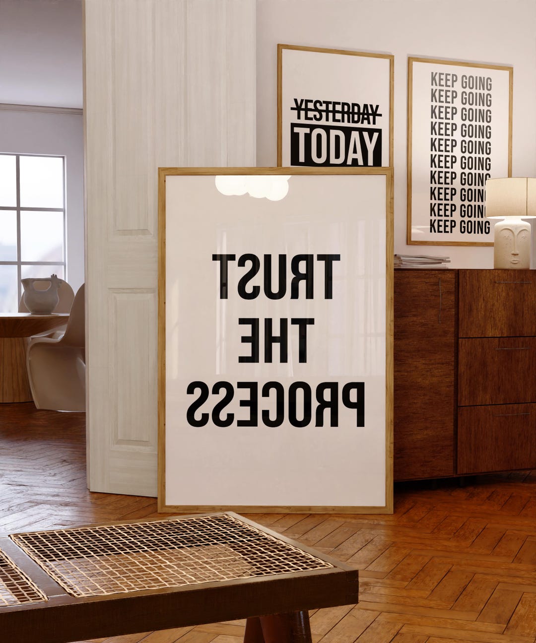 Trust the Process Poster: Minimalist Office Wall Art - Etsy UK