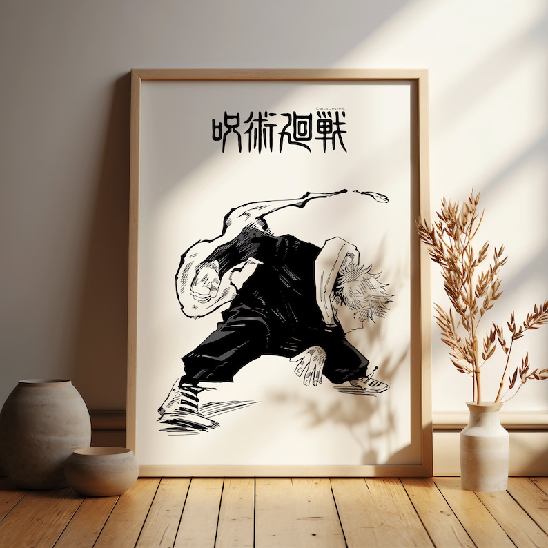 Jujutsu Kaisen Posters 3 Pack, Jujutsukaisen Anime Art Anime Wall Print ...
