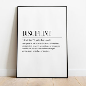 Motivational Word Art Print Set, Minimalist Wall Decor Digital Download ...