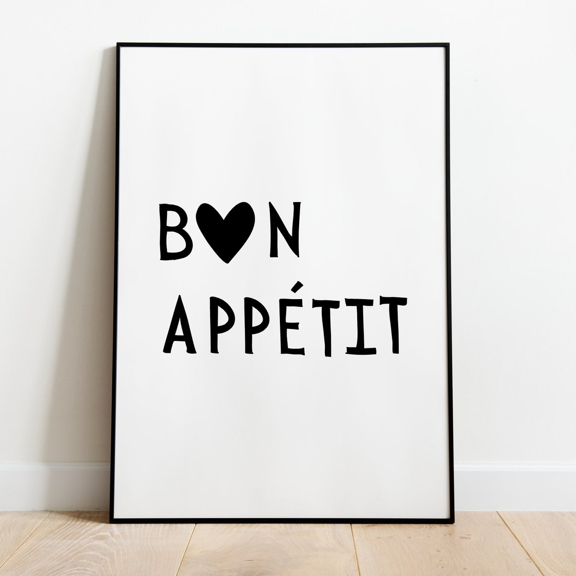 Bon Appetit Kitchen Poster, Kitchen Decor Wall Art, Kitchen Wall Decor ...