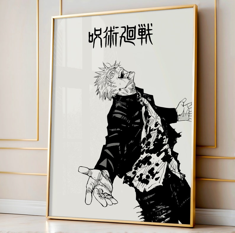 Jujutsu Kaisen Posters 3 Pack, Jujutsukaisen Anime Art Anime Wall Print ...