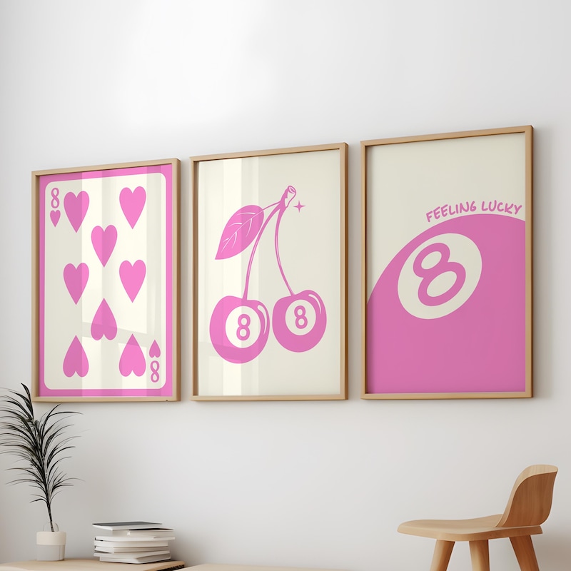 Pink Posters - Etsy