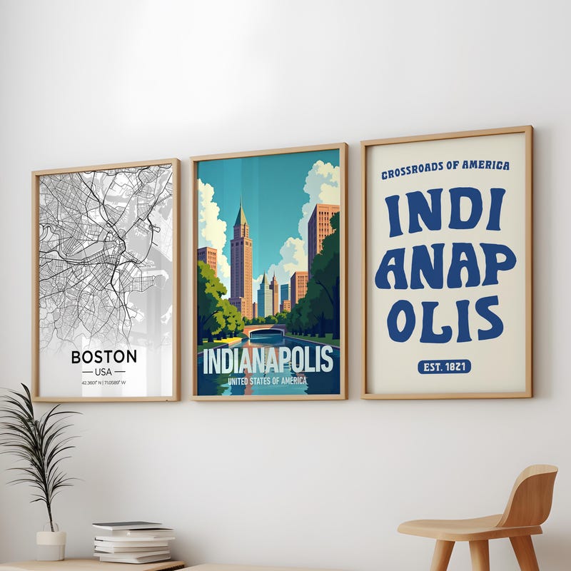 Indianapolis Art - Etsy