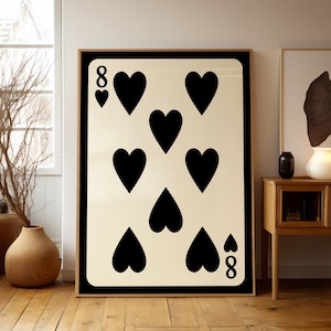 8 Ball Lucky Print Set: Retro Black Decor (digital Download) - Etsy