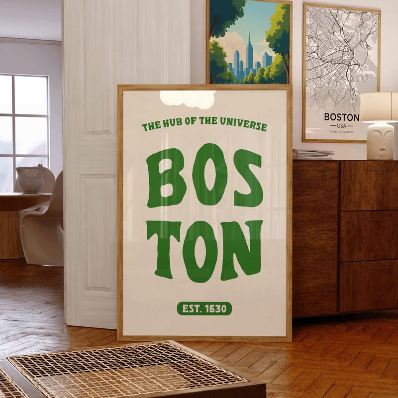 Boston Posters - Etsy