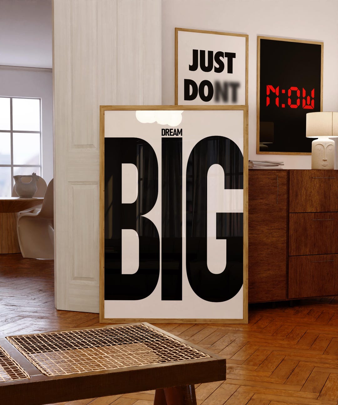 Motivational Poster, Motivational Art Poster Minimalist Room Decor ...