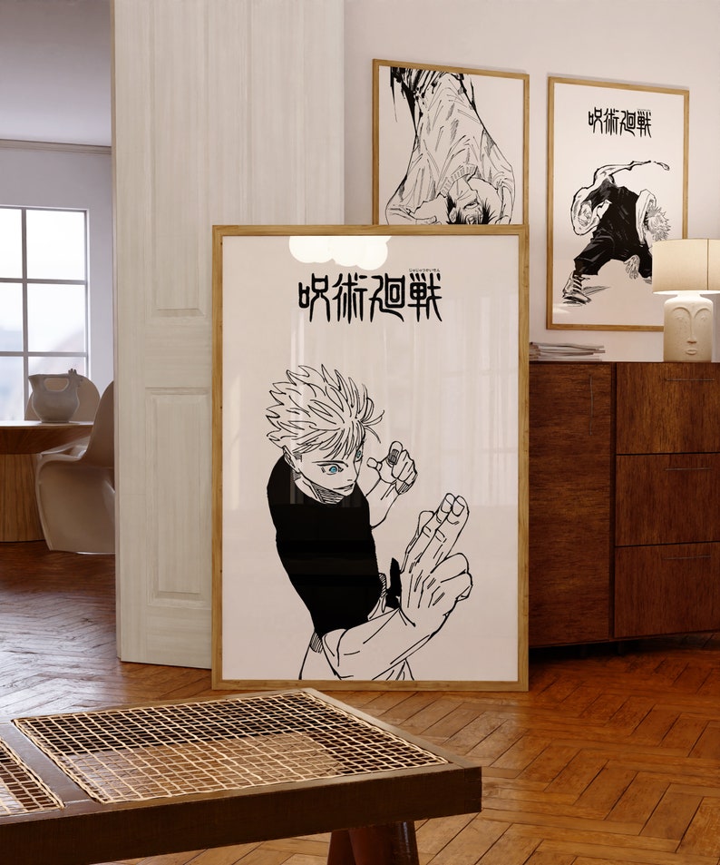 Jujutsu Kaisen Posters 3 Pack, Jujutsukaisen Anime Art Anime Wall Print ...
