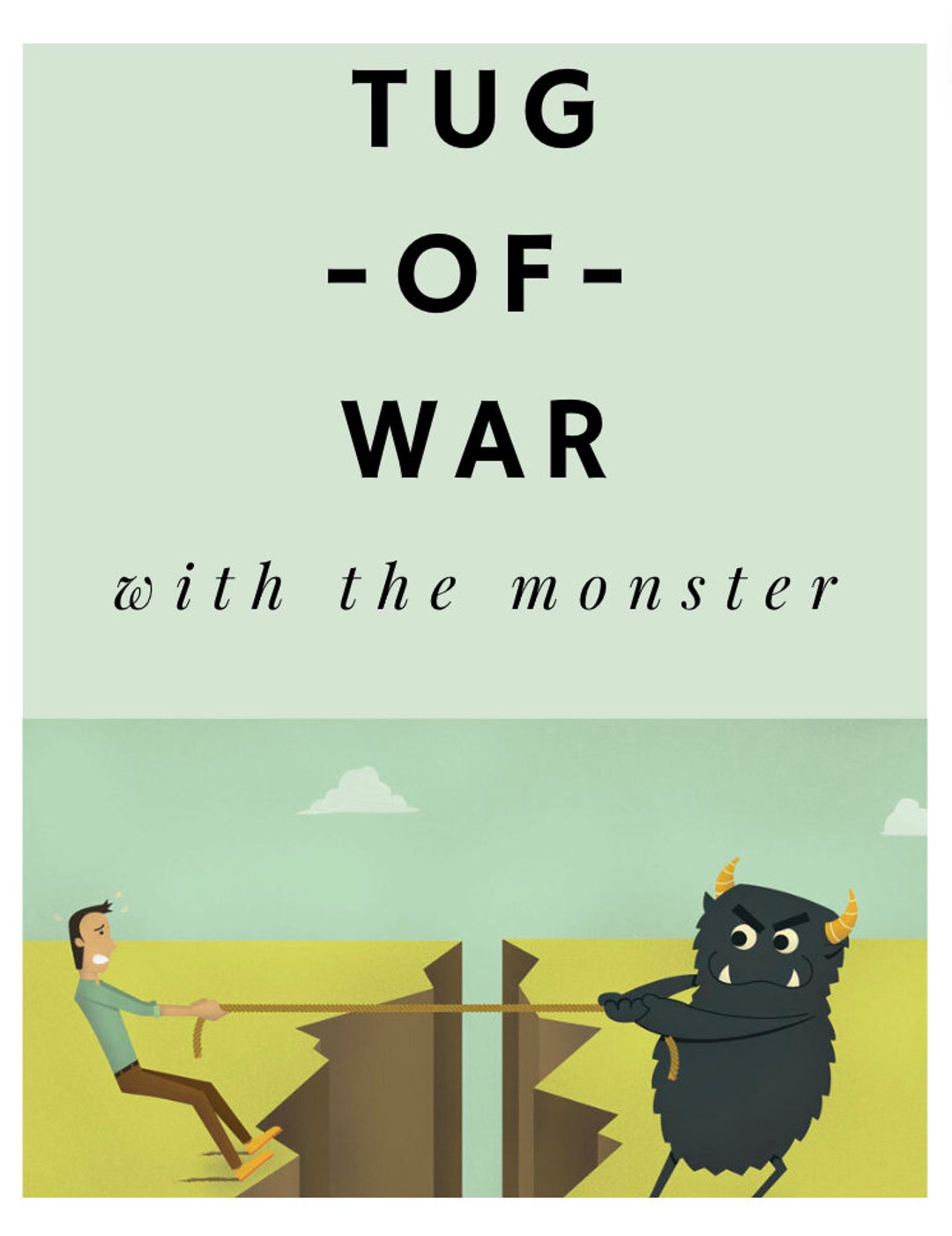 Tug-of-war With the Monster ACT Worksheet - Etsy