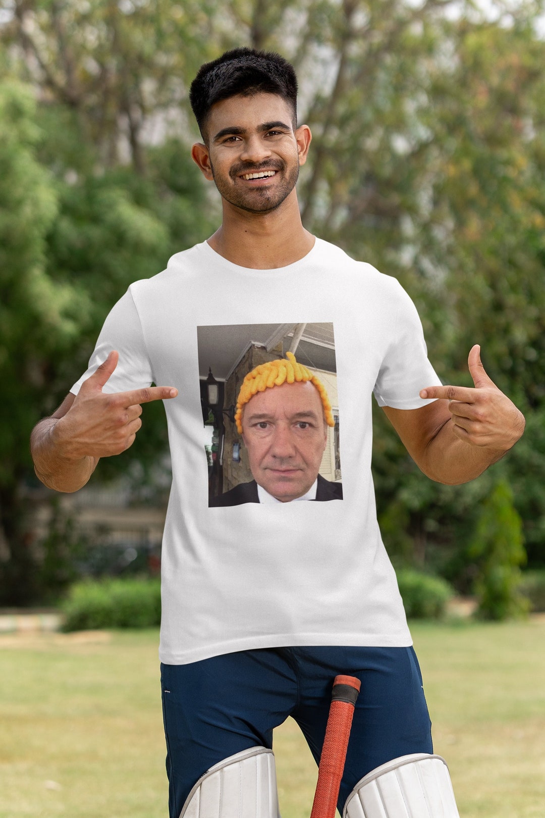 Bob Mortimer Wotsits Wig T-shirt: UK Comedy Fan Gift - Etsy