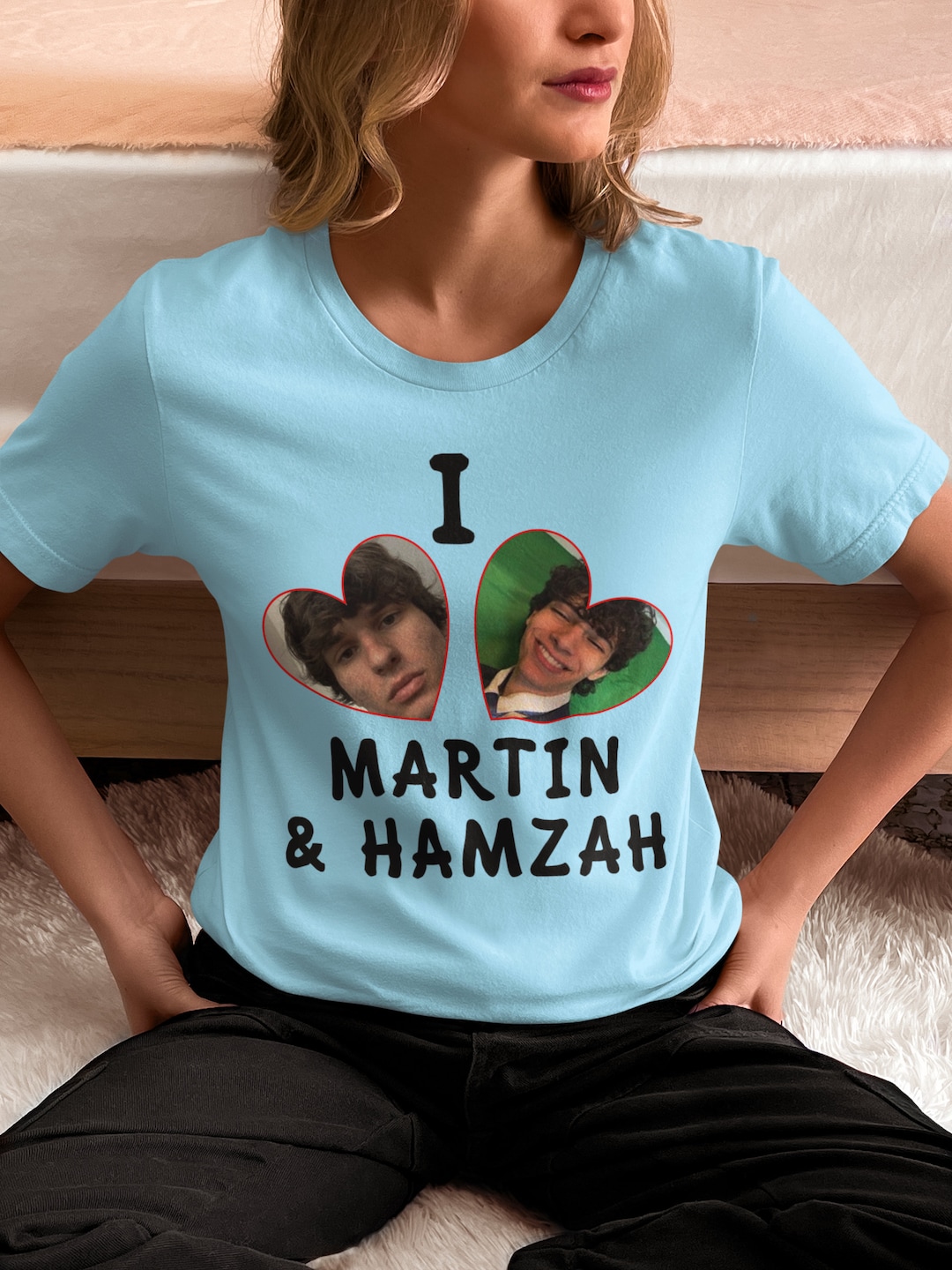 I Love Slushynoobz T-shirt | Martin and Hamzah Fans Tee | Funny Slushy ...