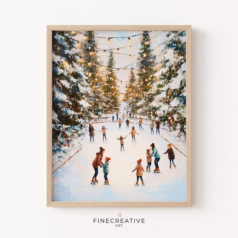 Ice Skating Rink - Etsy