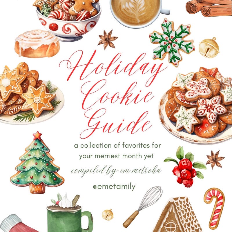 Holiday Cookie Cookbook - Etsy UK