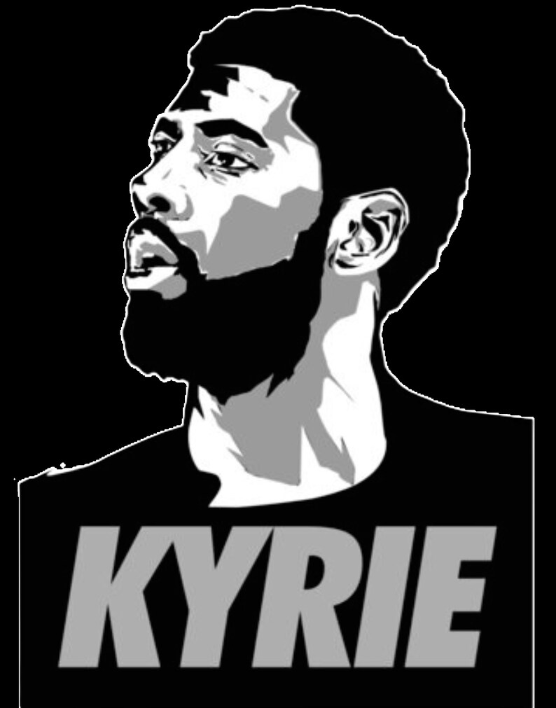 Kyrie Irving 2 Layer Cricut Design All Files Once Downloaded Have ...