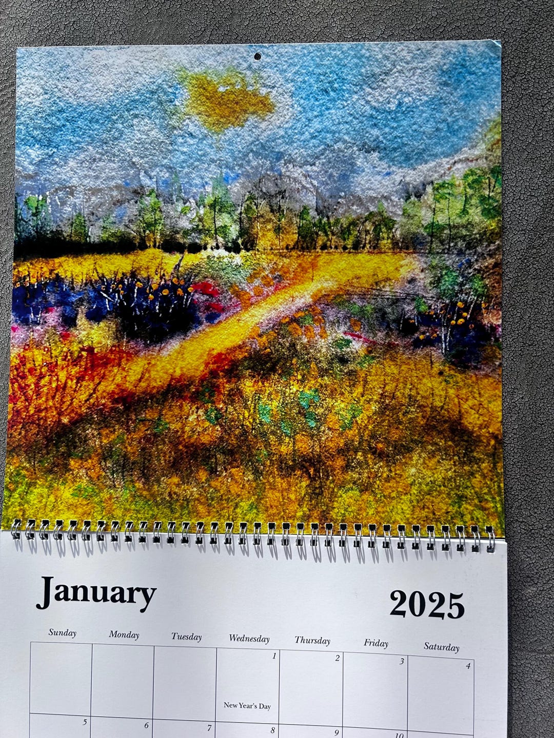 LIMITED TIME ONLY Until Feb 28 Calendar Custom Made of My Watercolor ...