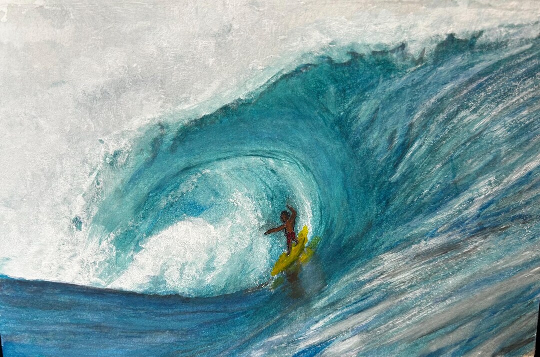 Print: 8x10in Giclee Print Ready to Frame; Wave Catcher - Etsy