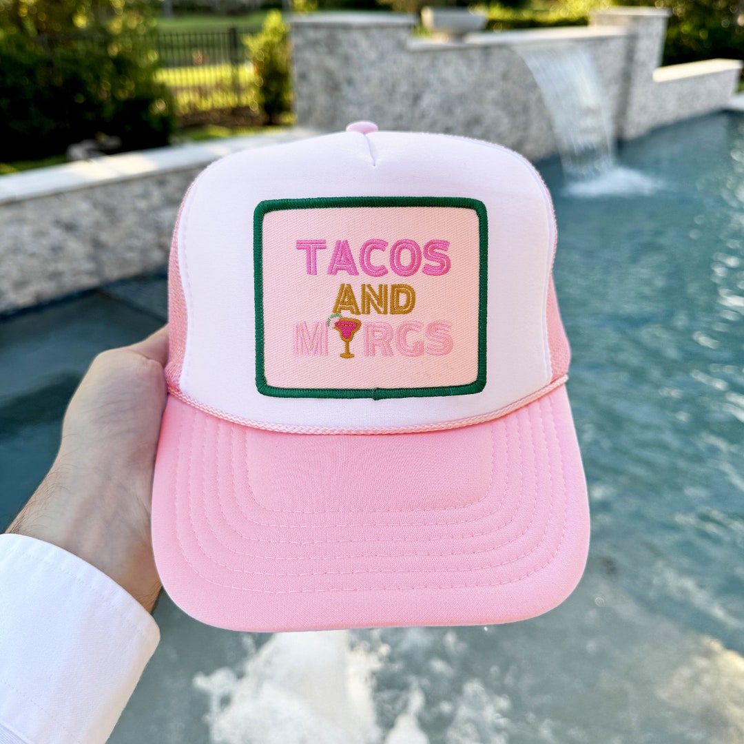 Tacos and Margs Hat Patch, Tacos and Margs Trucker Hat, Day Drinker ...