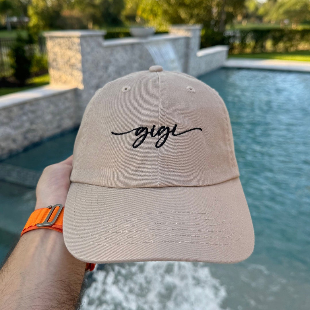 Embroidered Gigi Hat, Gigi Caps, Grandma Hat, Gigi Gifts, Nana Hat ...