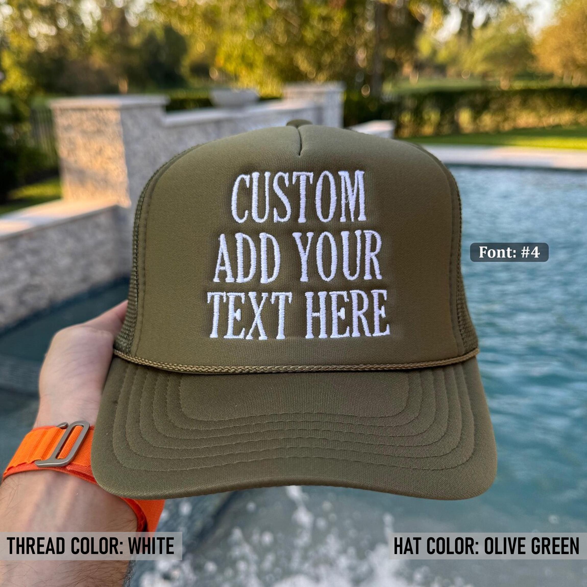Design Your Own Hat Bulk Custom Trucker Hats Bulk - Personalized Hats ...