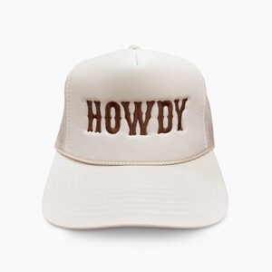 Embroidered Howdy Trucker Hat, Howdy Caps, Howdy Embroidery Hat - Etsy