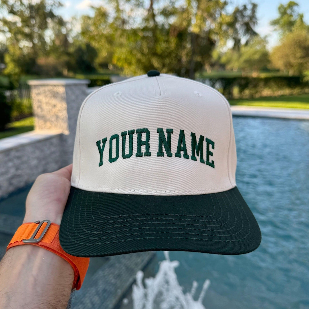 Custom Embroidered Hats, Personalized Dad Hat, Custom Text Hat, Gift ...