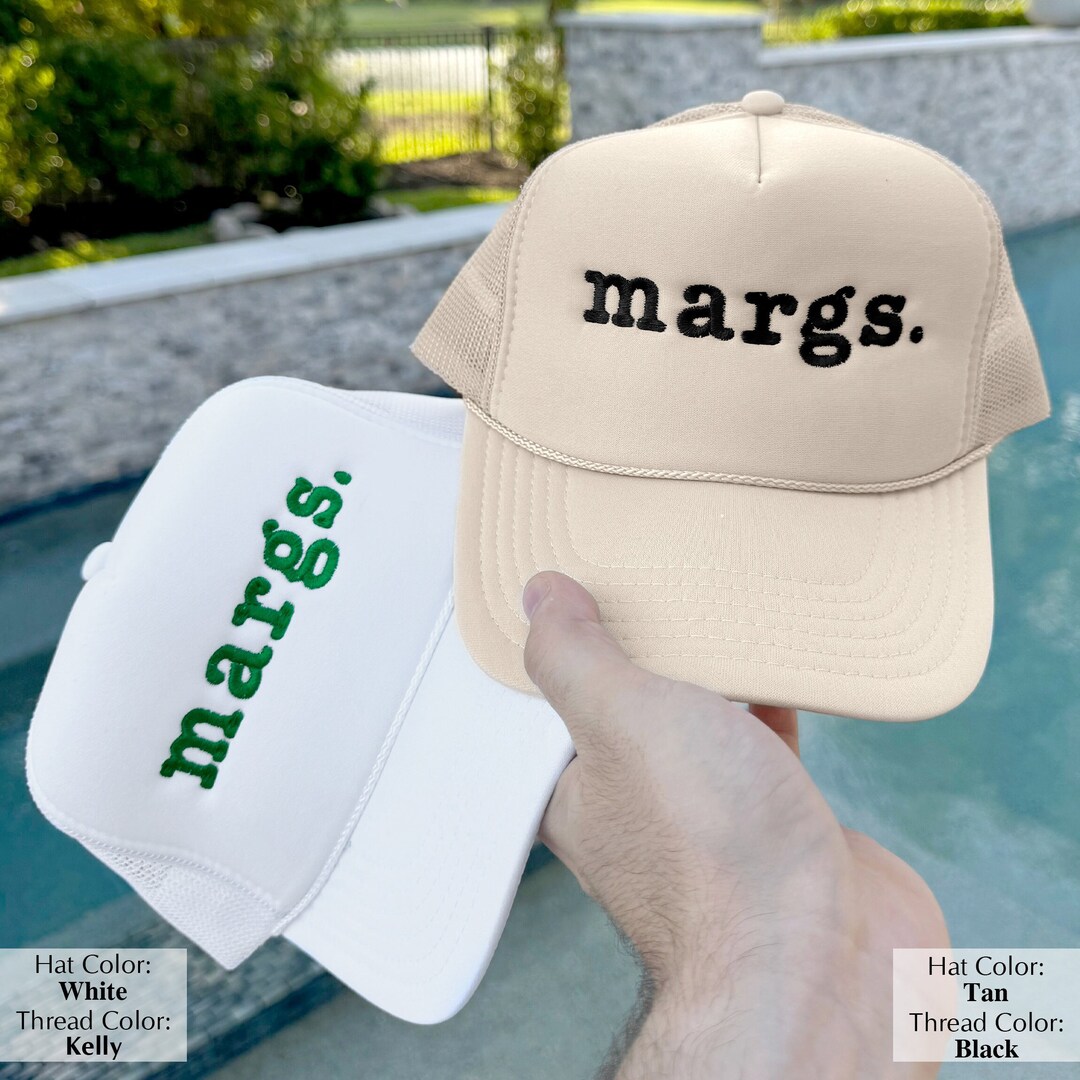 Embroidered Margs Trucker Hat, Margs Caps, Margs Embroidery Hat - Etsy