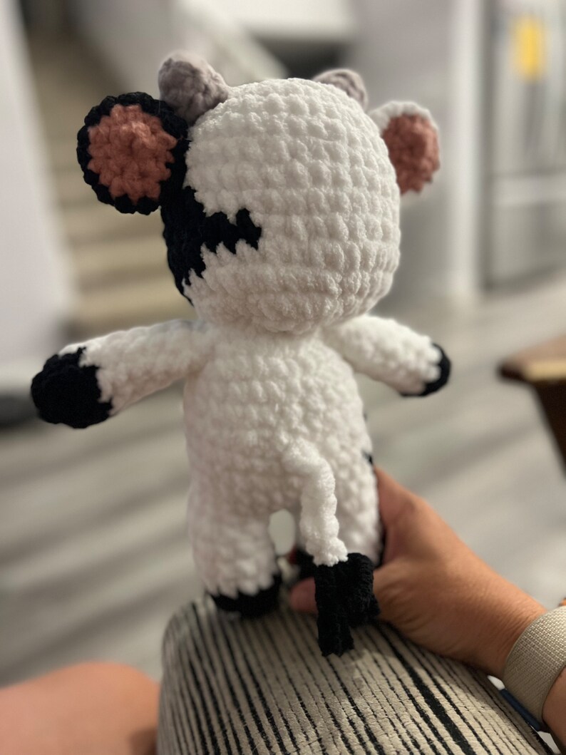 Amigurumi Plush Cow Stuffy - Etsy