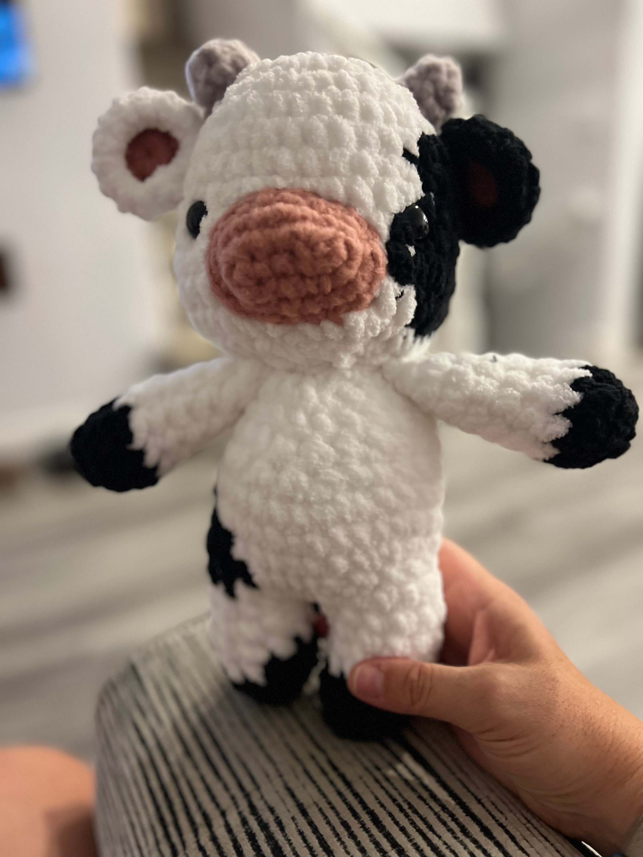 Amigurumi Plush Cow Stuffy - Etsy