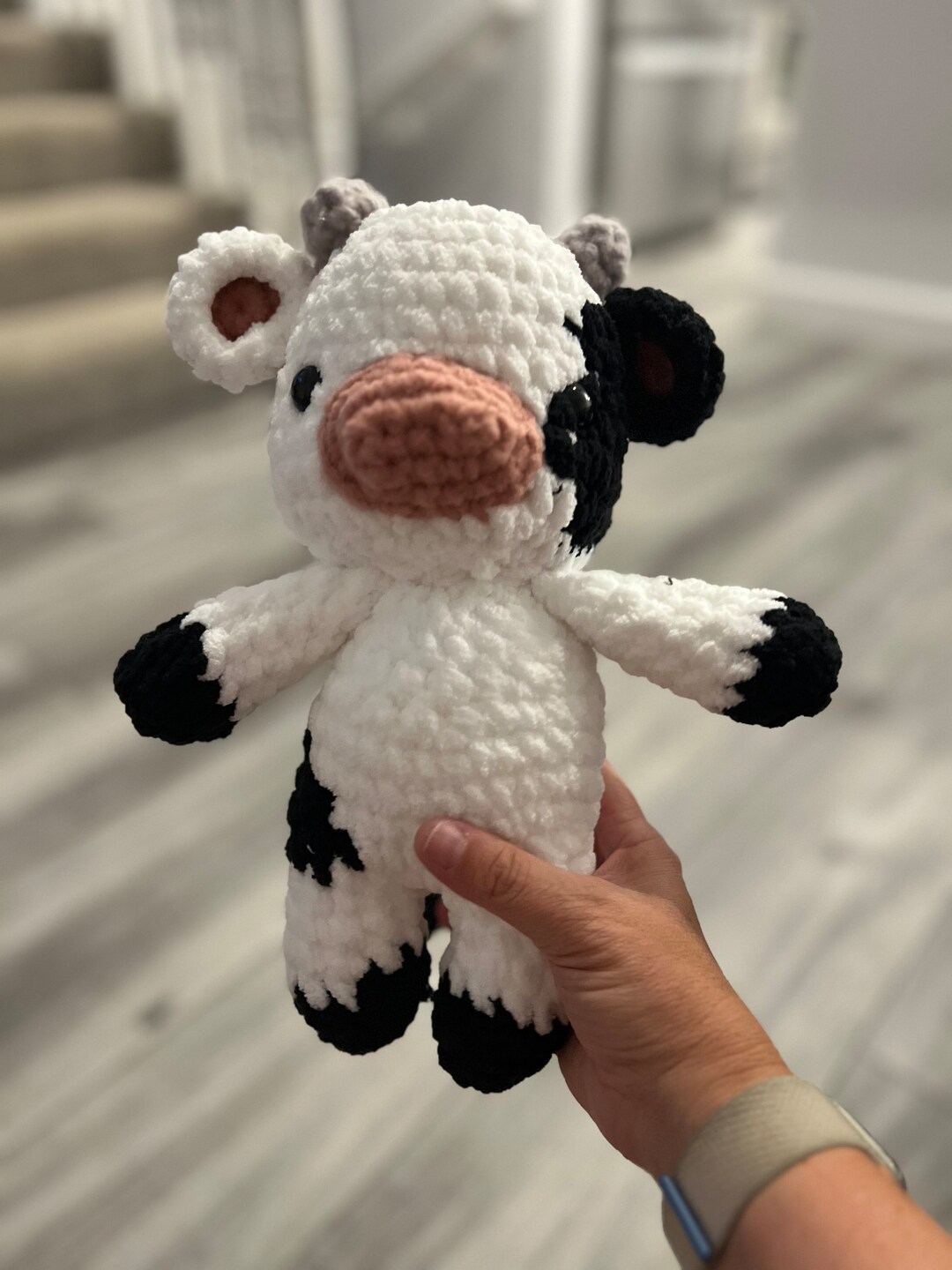 Amigurumi Plush Cow Stuffy - Etsy