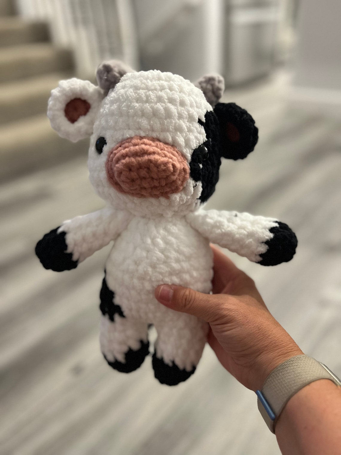 Amigurumi Plush Cow Stuffy - Etsy