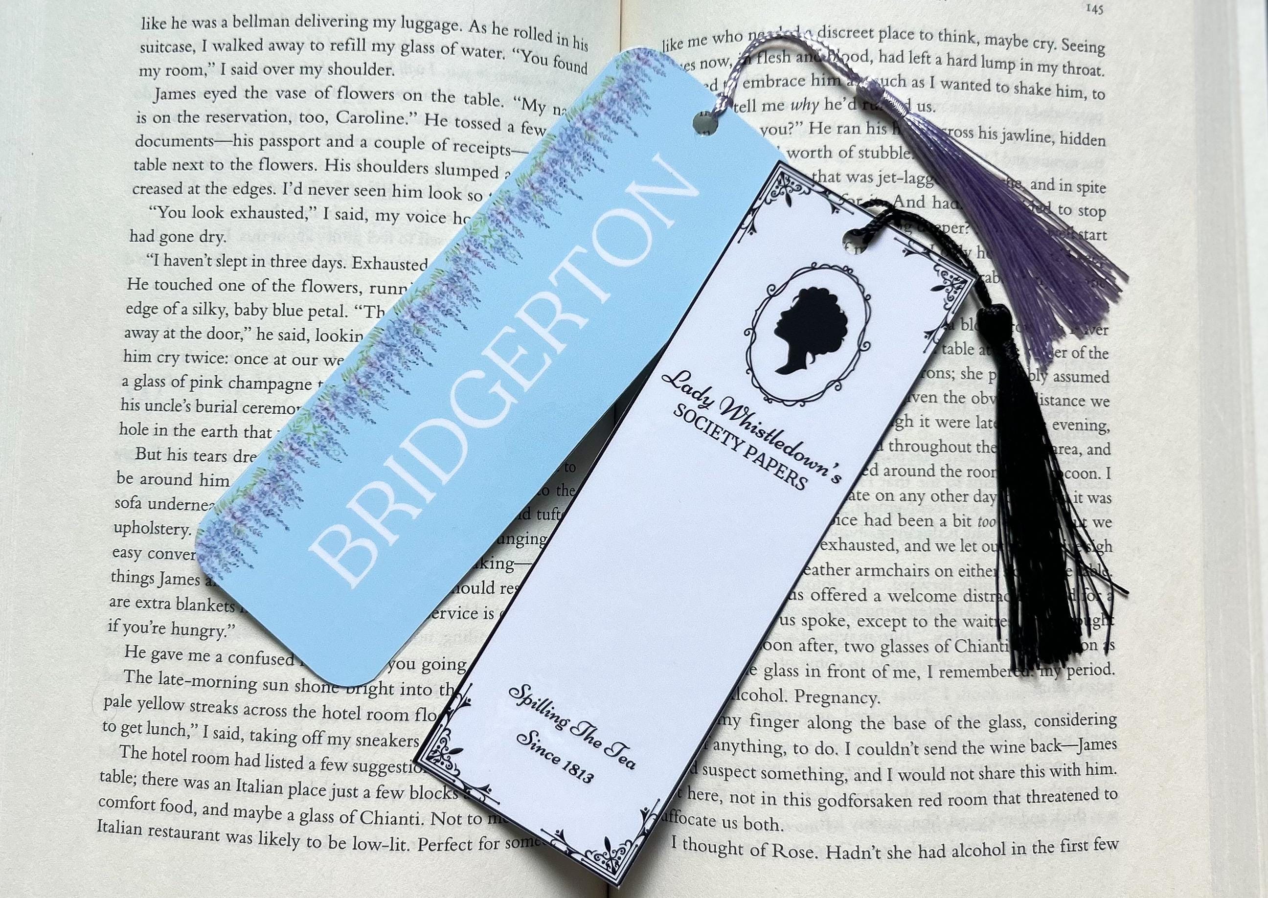 Regency Romance Inspired Bookmark Set - Etsy