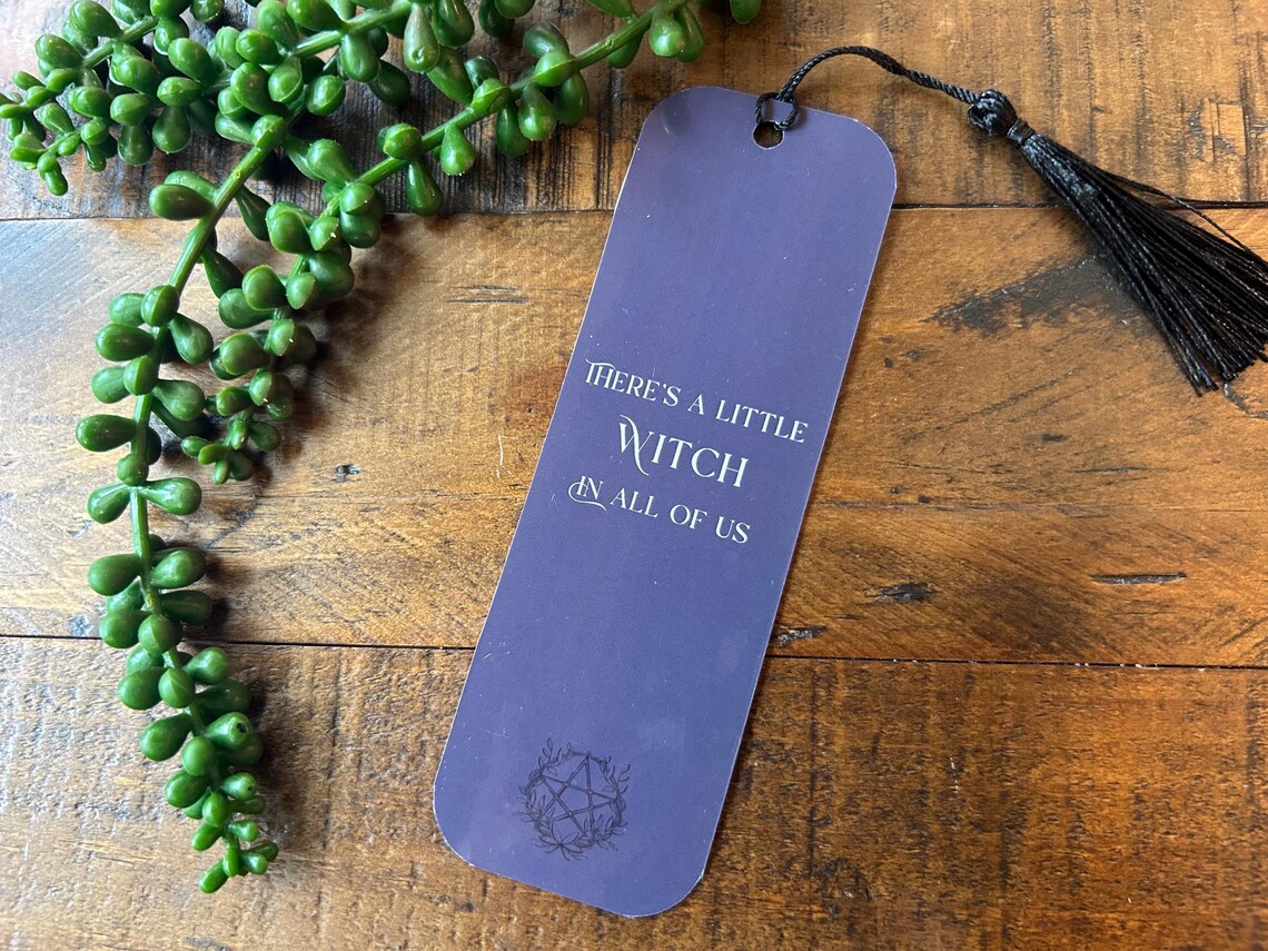 Witch Magic Inspired Bookmark - Etsy
