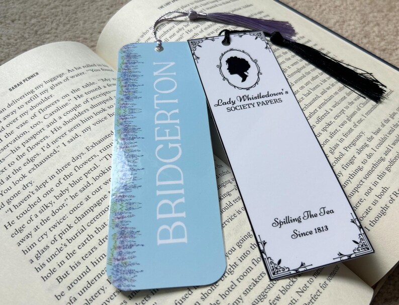 Regency Romance Inspired Bookmark Set - Etsy
