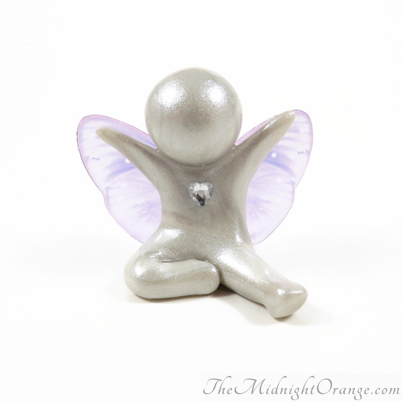 Joyous Heart Baby Angel Memorial Sculpture: Child Loss Keepsake - Etsy