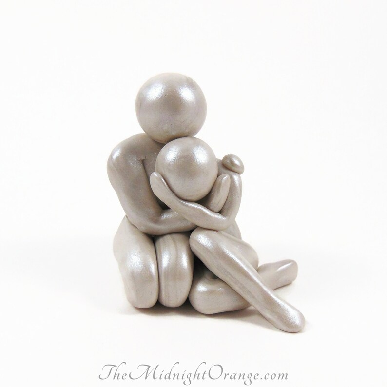 Gift of Comfort - Supportive Embrace Hug Sculpture by the Midnight ...