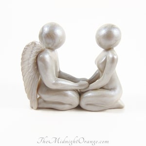 Bereavement Statue for Loss of Loved One - Personalized Clay Sculpture ...
