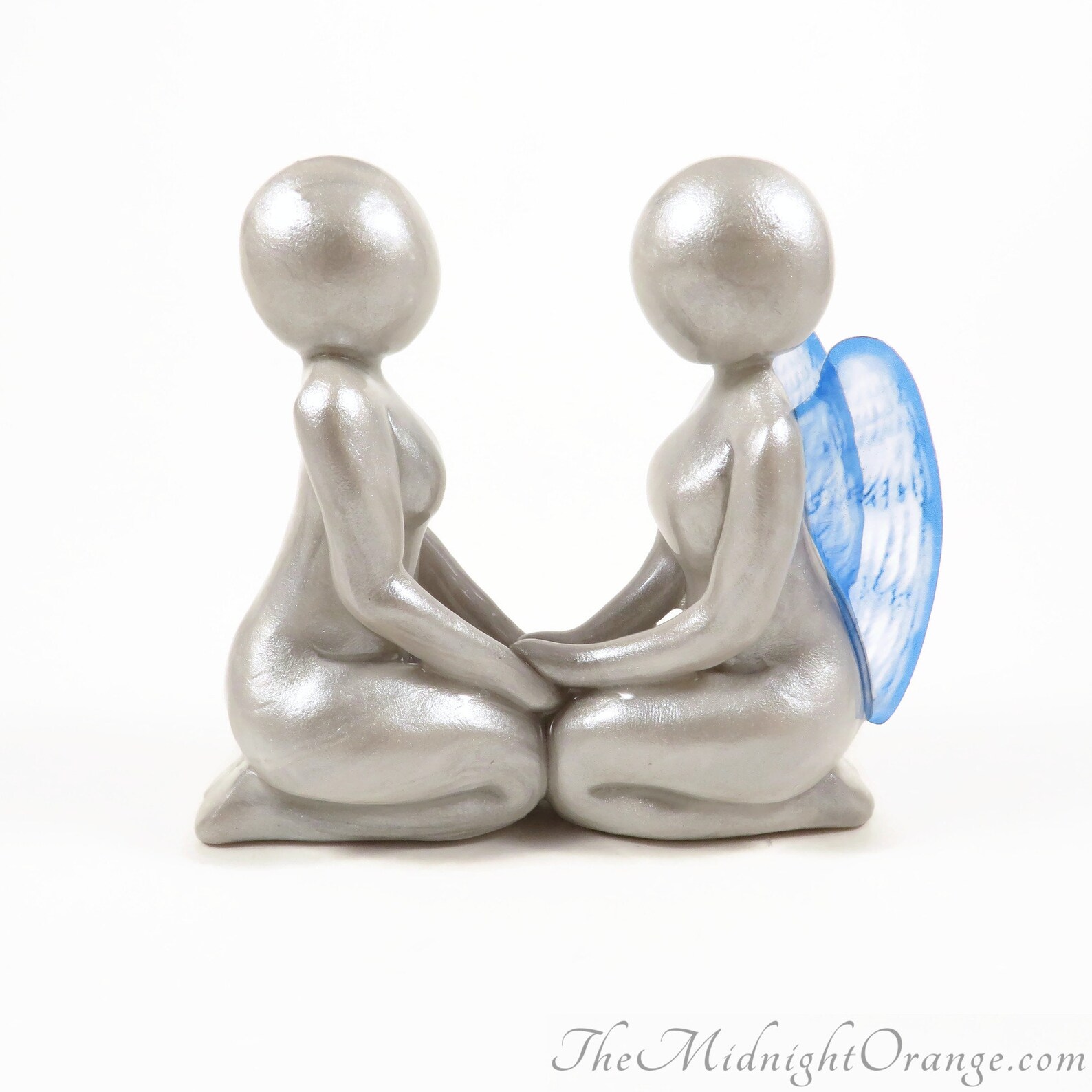 Bereavement Statue for Loss of Loved One - Personalized Clay Sculpture ...