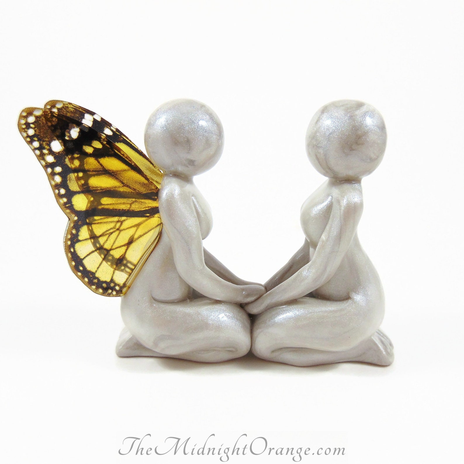 Bereavement Statue for Loss of Loved One personalized clay | Etsy