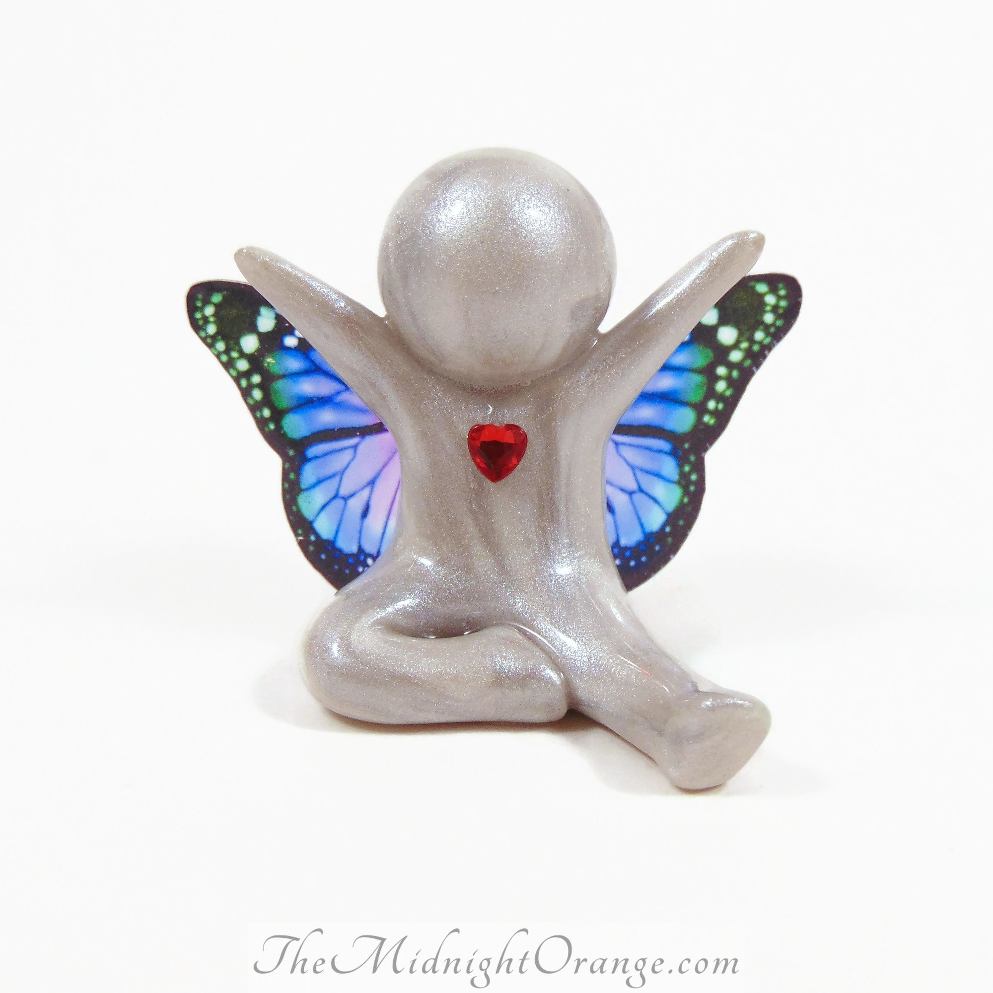 Joyous Heart Baby Angel Memorial Sculpture: Child Loss Keepsake - Etsy