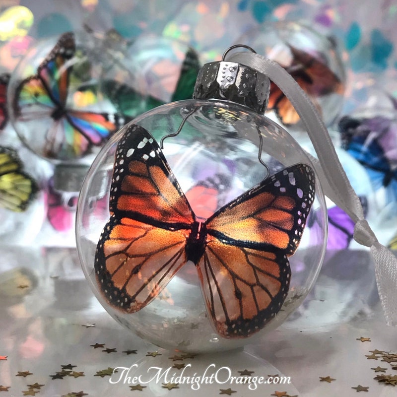 Globe With Butterflies - Etsy
