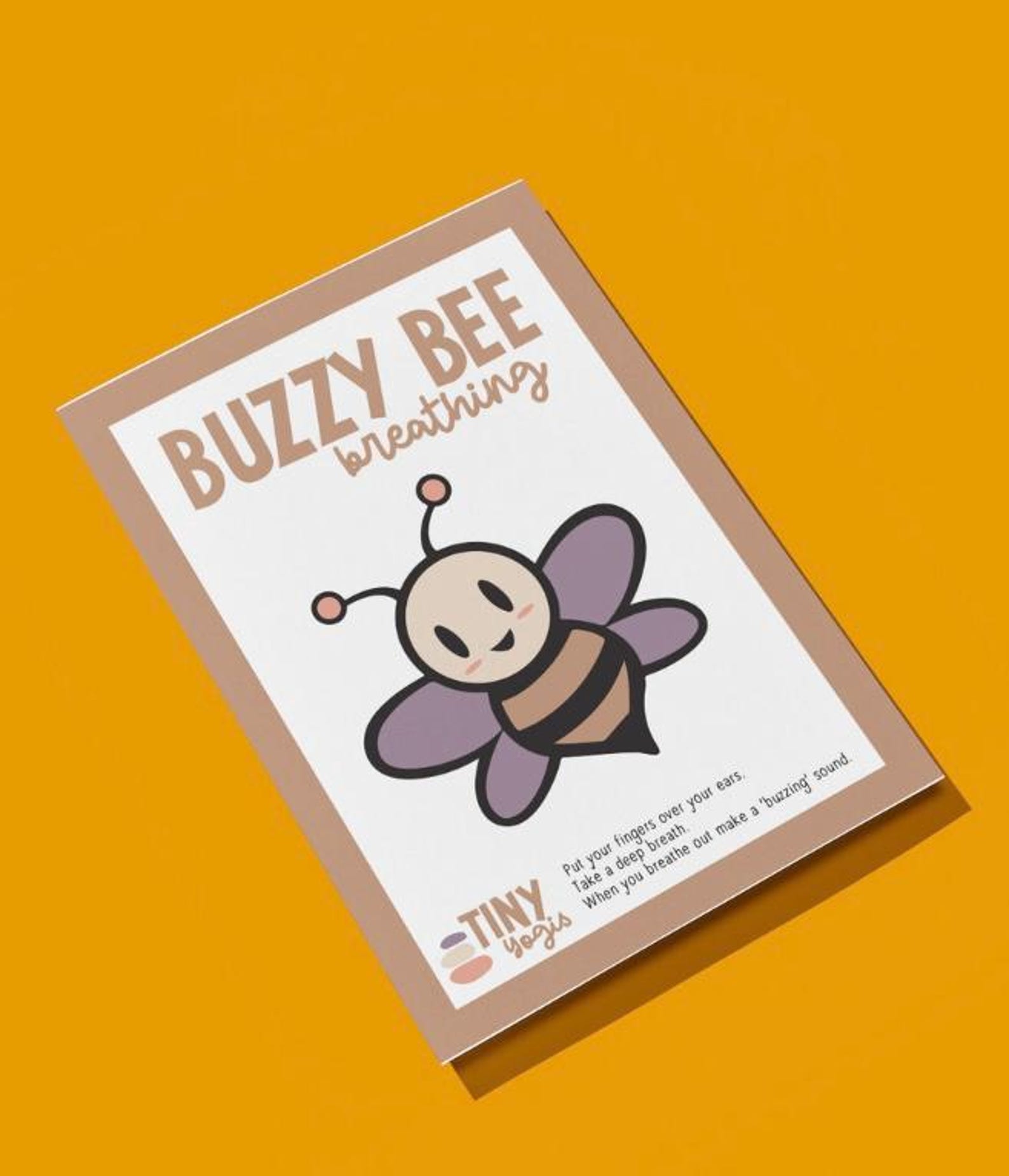 Mindfulness Breathing Cards for Kids, Finger Tracing Cards,calming ...