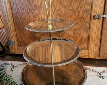 Three tiered tray | Etsy