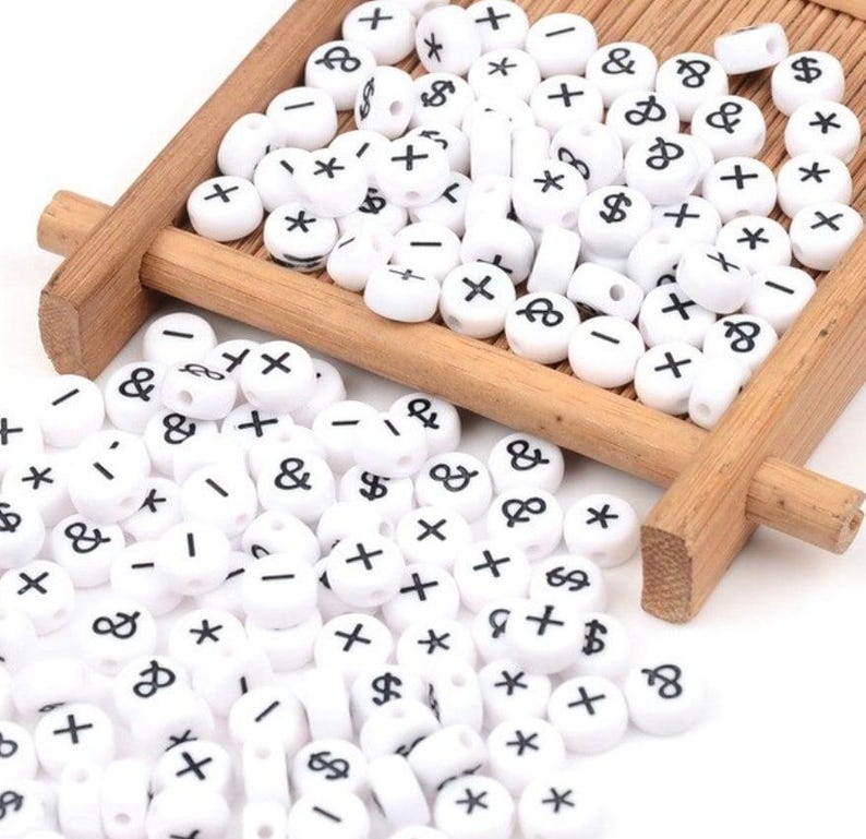 Symbol Pack 1, Dollar, Ampersand, Asterisk, Plus, Minus, Dollar Acrylic ...