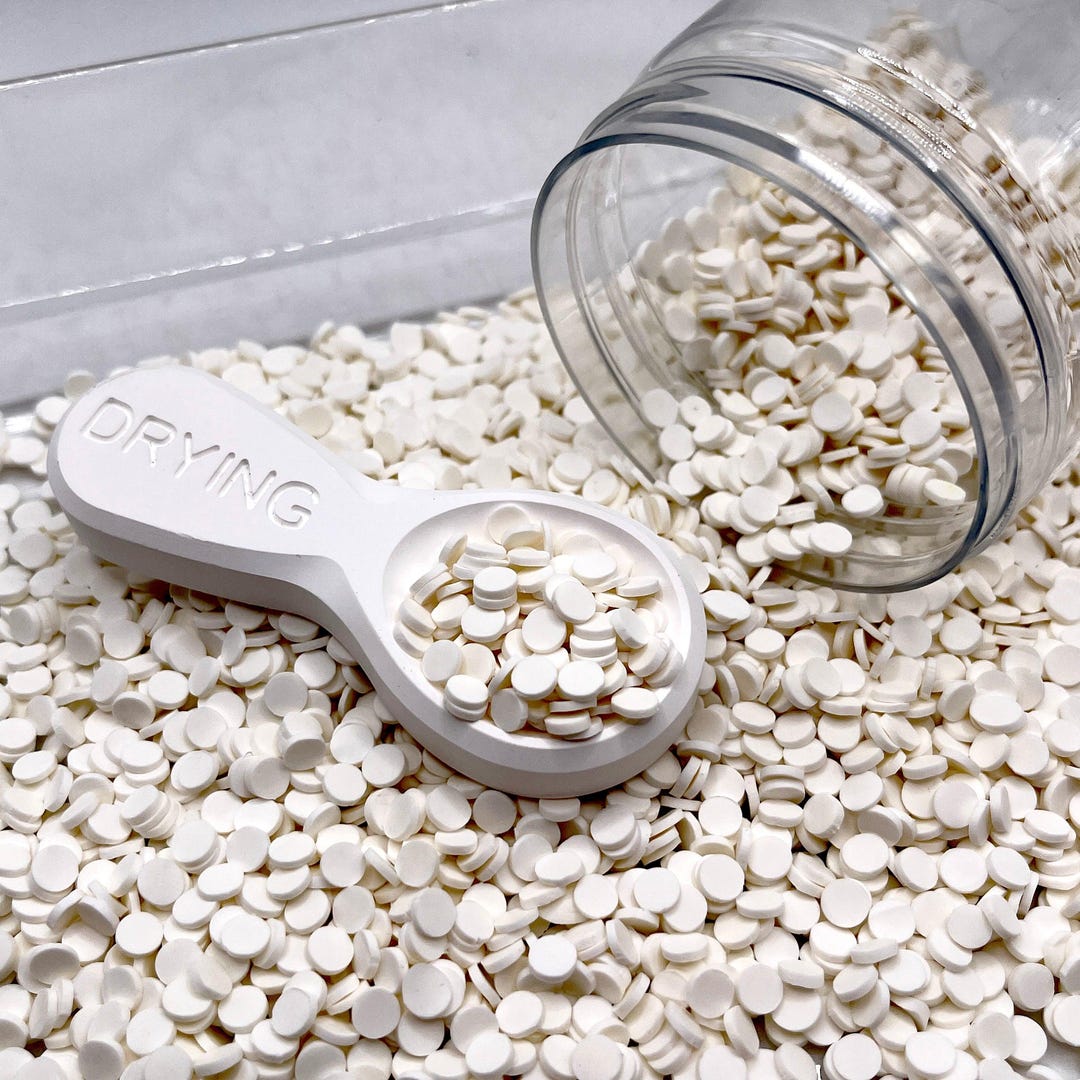 FAKE 5MM White Round Circle Disc Polymer Clay Sprinkle (NOT EDIBLE) D17 ...