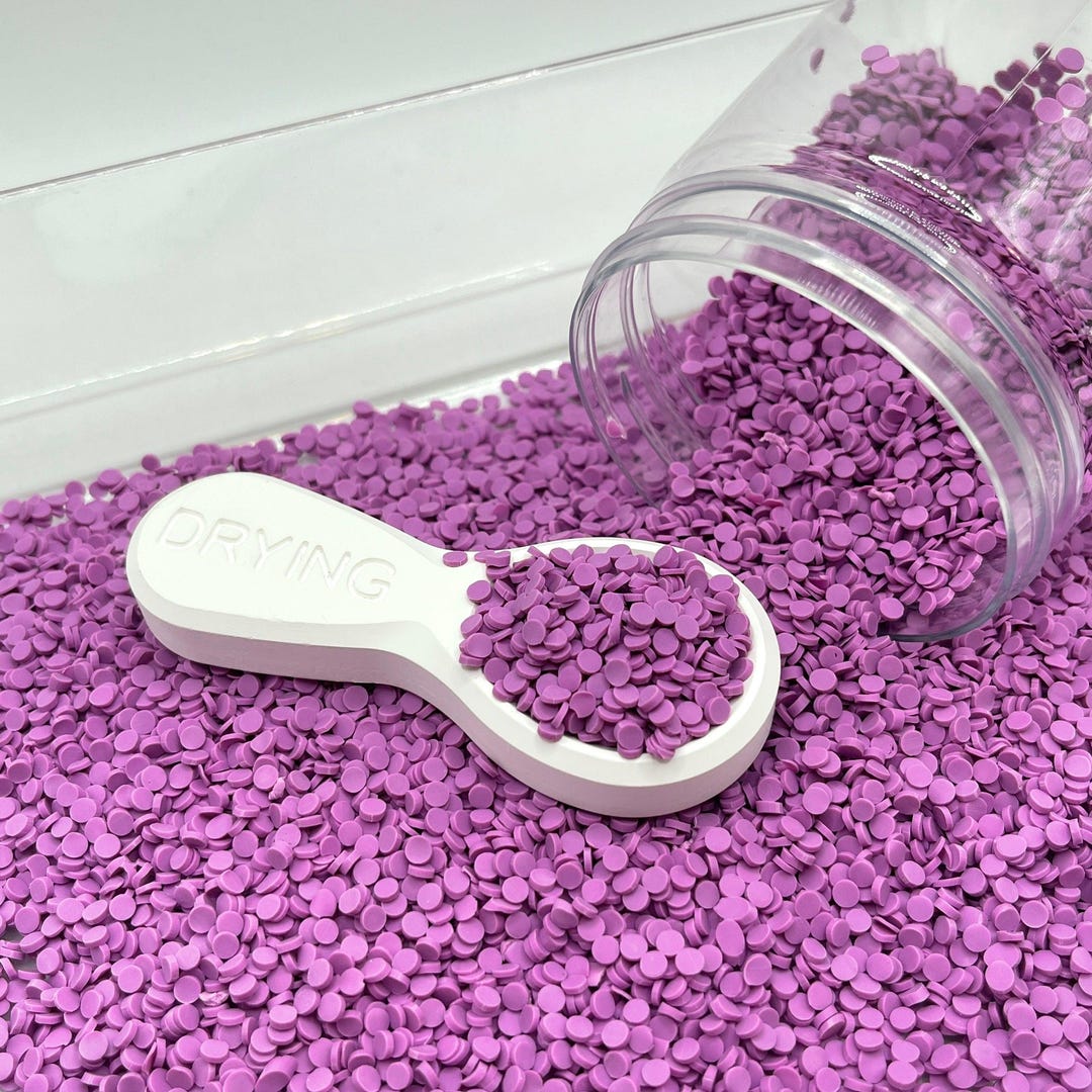 FAKE 3MM Lilac Round Circle Disc Polymer Clay Sprinkle (NOT EDIBLE) D17 ...