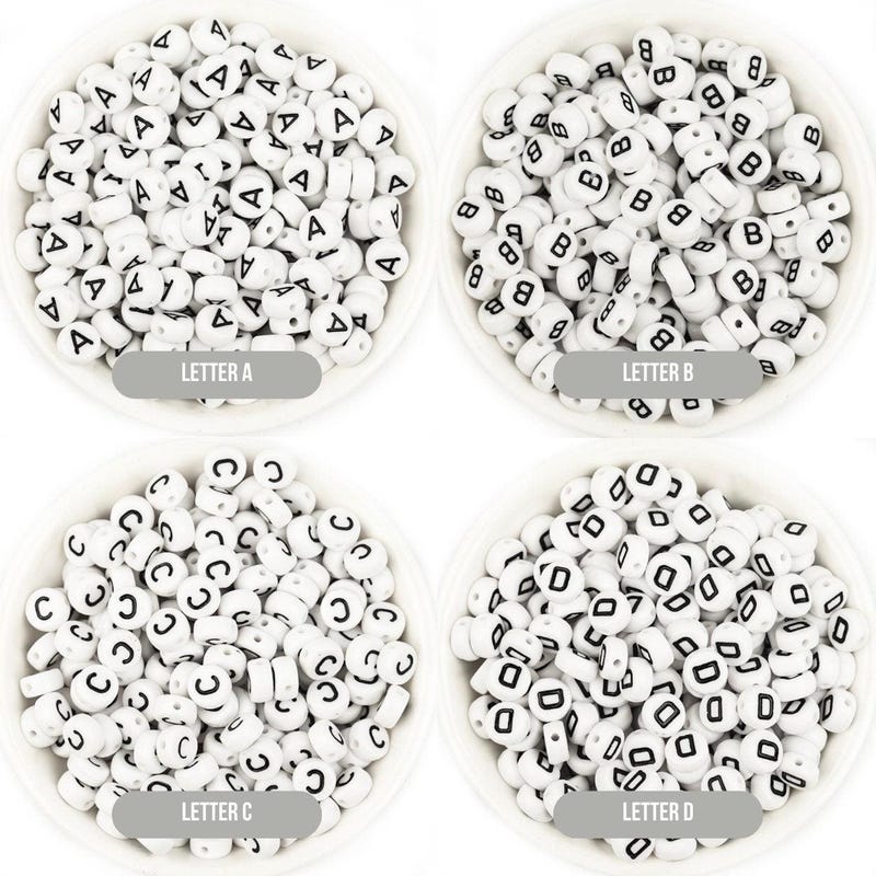 Alphabet Letter Bead - Etsy