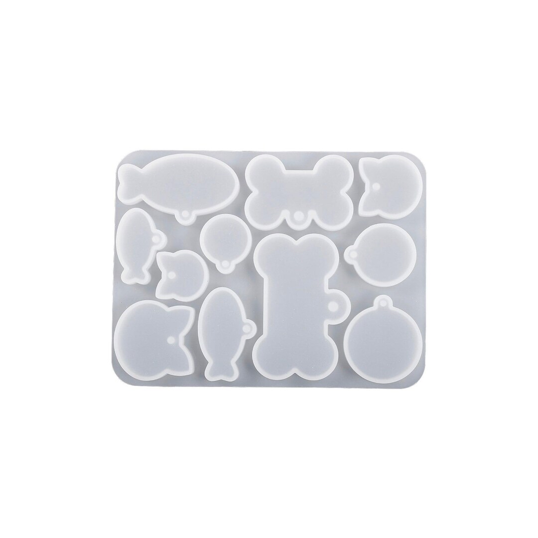 Cute Animal Themed Dog Tag Silicone Mold - Etsy