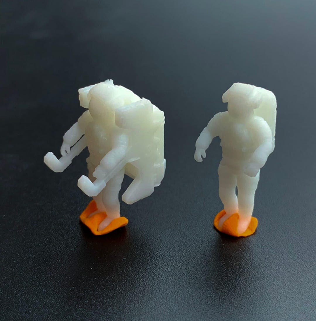 3D Printed Astronaut, Space Themed Model - Etsy