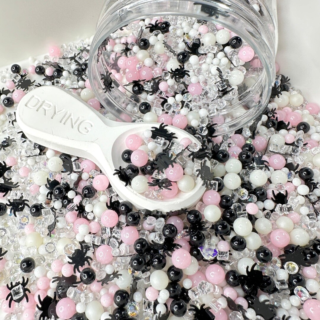 FAKE Pink Spider Venom, Halloween Polymer Clay Sprinkle Mix (NOT EDIBLE ...