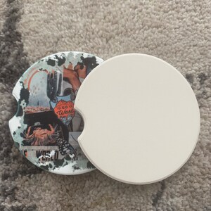 Western Cowgirl Collage Car Coaster Rodeo Car Decor Cute Gift Ranchy - Etsy